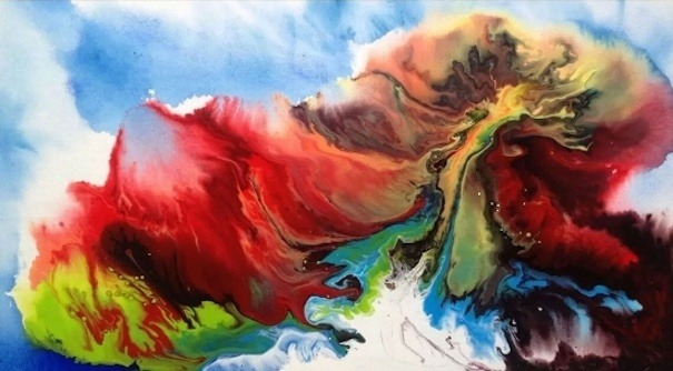 Dance of colors 327 par Jingshen You | Acheter de l'art en ligne | Rise Art