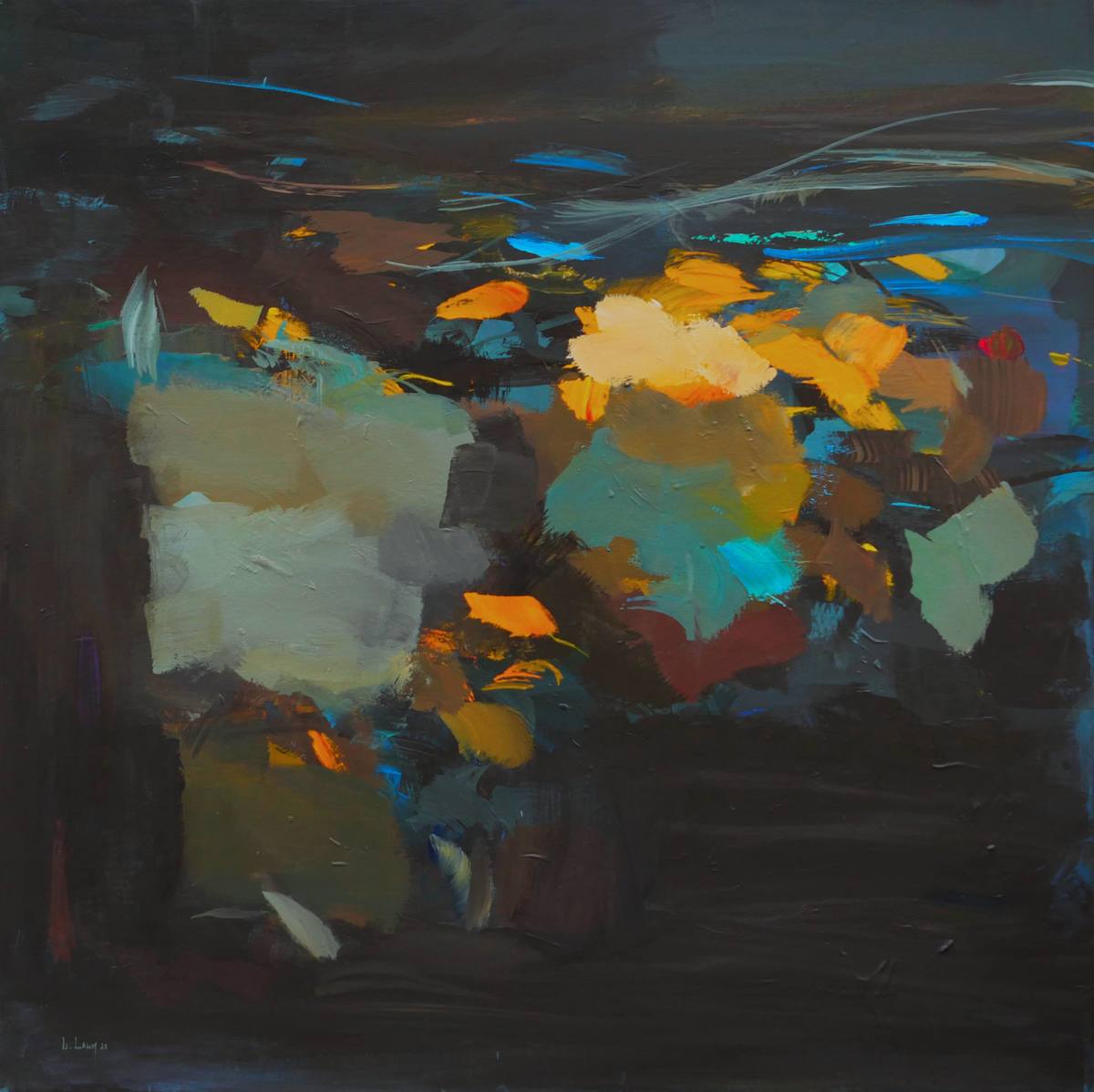 Out of the dark X by Ute Laum | Buy Art Online | Rise Art