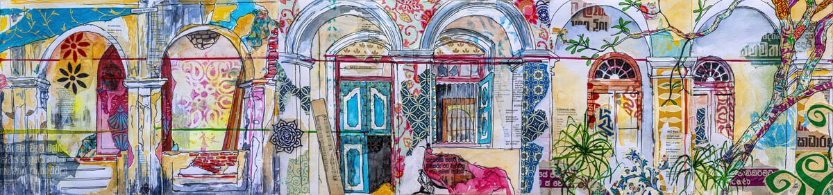 Galle Arches, Sri Lanka by Richard Storey | Buy Art Online | Rise Art