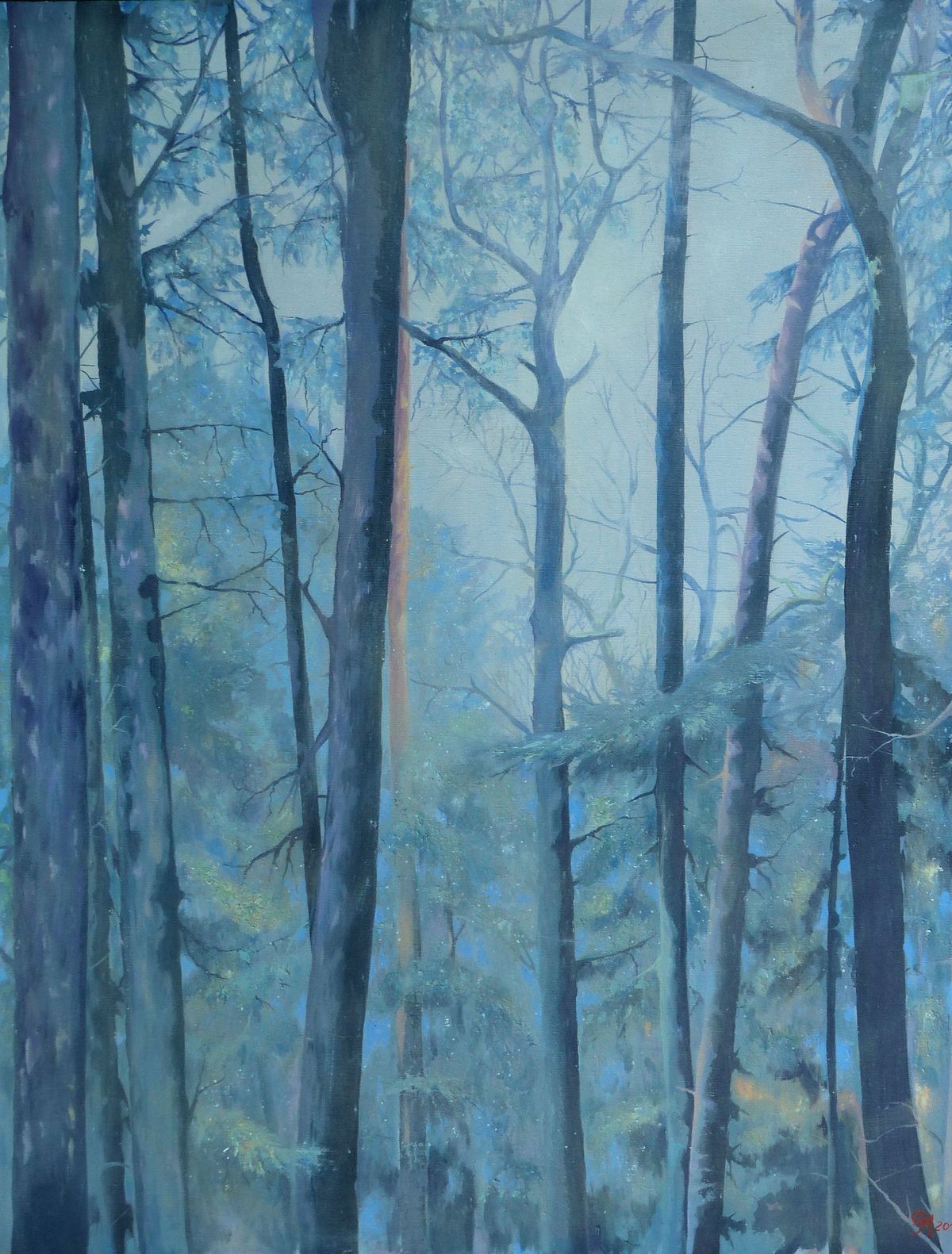 Lumière d'hiver 3. by Pierre Mallo | Buy Art Online | Rise Art