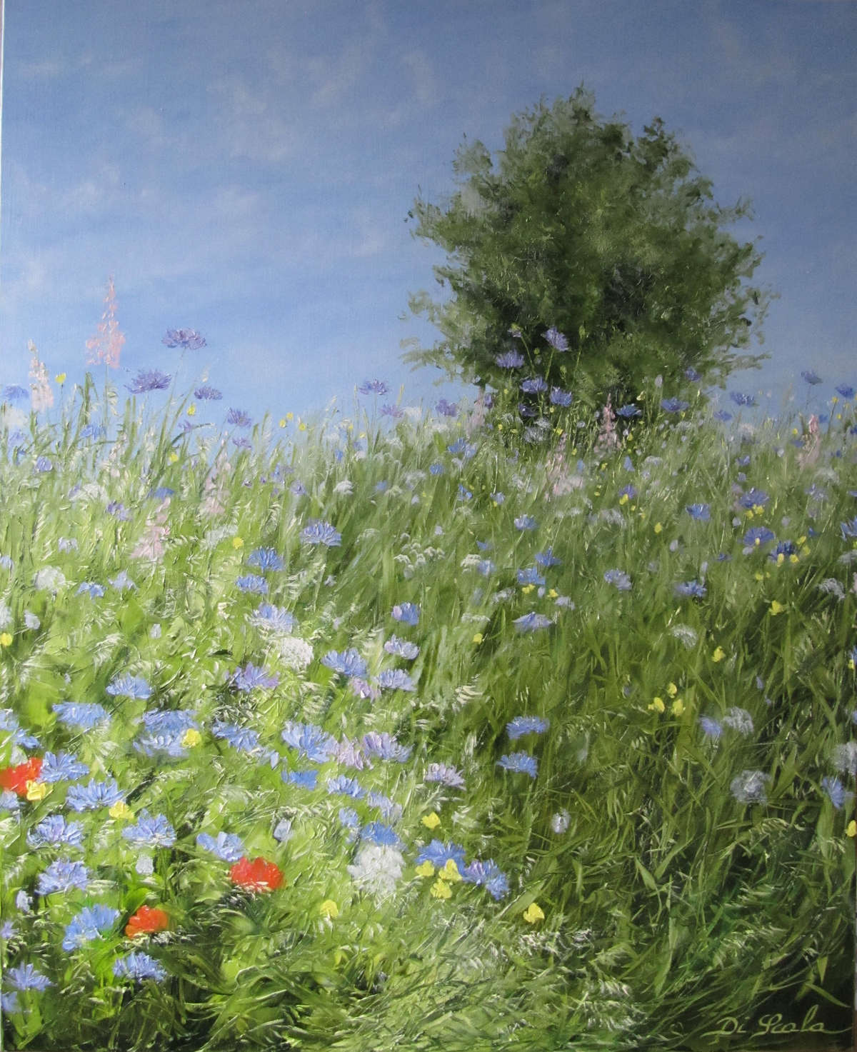 se cacher dans les herbes by Brigitte Di Scala | Buy Art Online | Rise Art