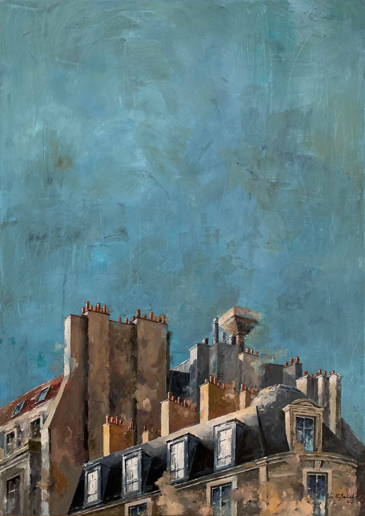 Cheminées by Elie Rizkallah | Buy Art Online | Rise Art