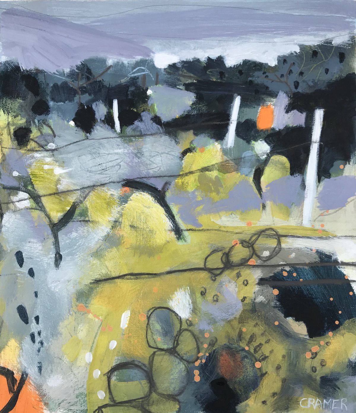 Vineyard II par Laura Cramer | Acheter de l'art en ligne | Rise Art