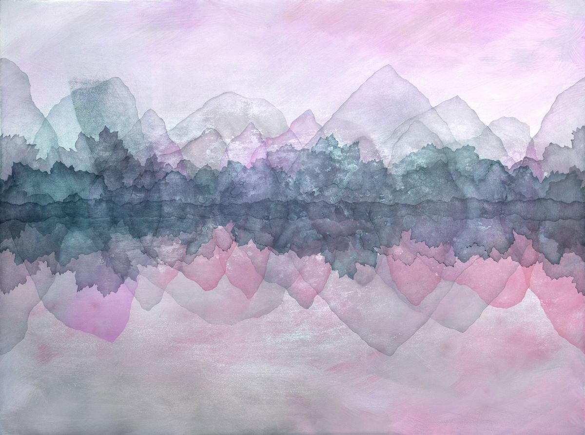 Silver Mountain by Hermione Carline | Buy Art Online | Rise Art