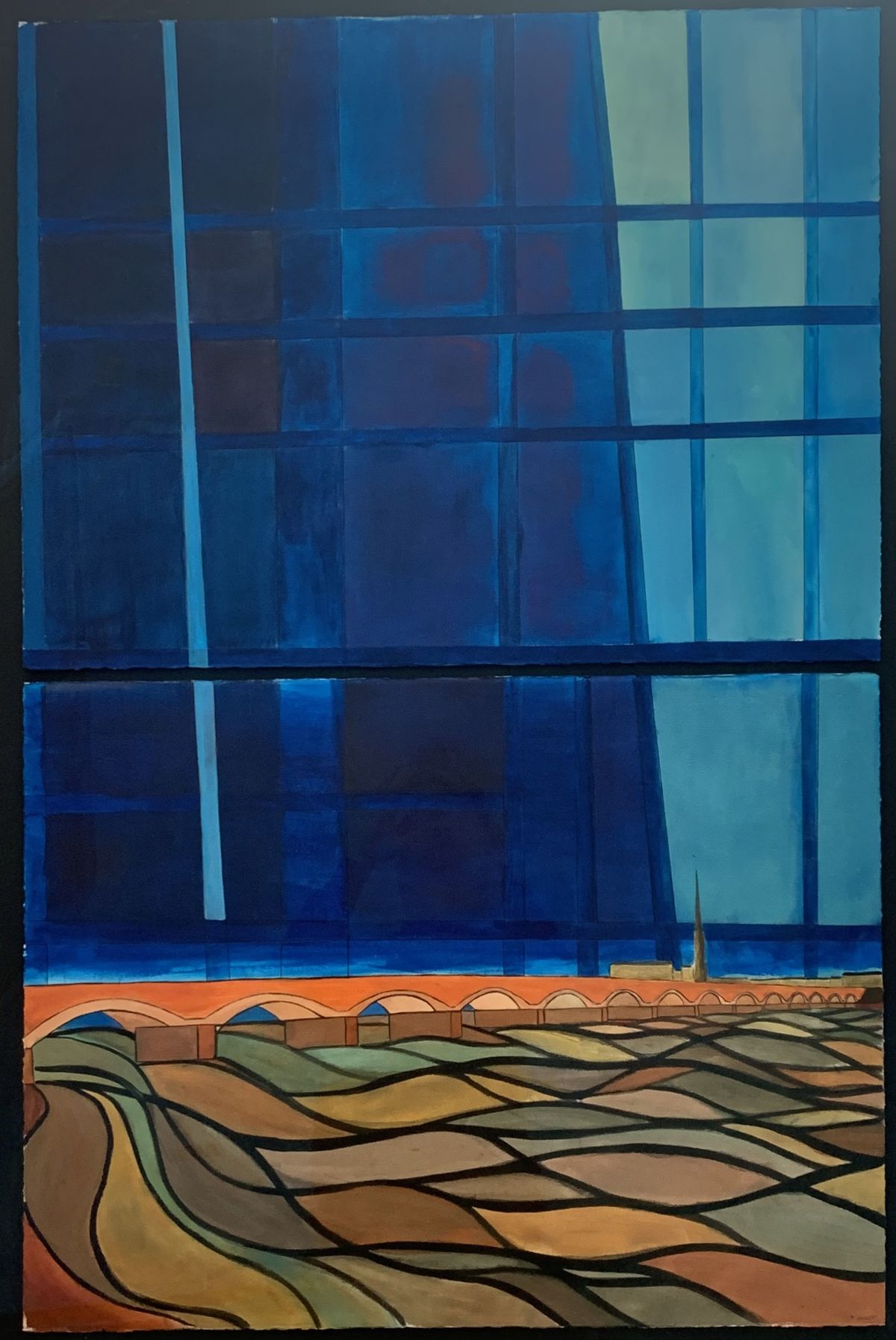 Le pont de pierre by Pierre Carret | Buy Art Online | Rise Art