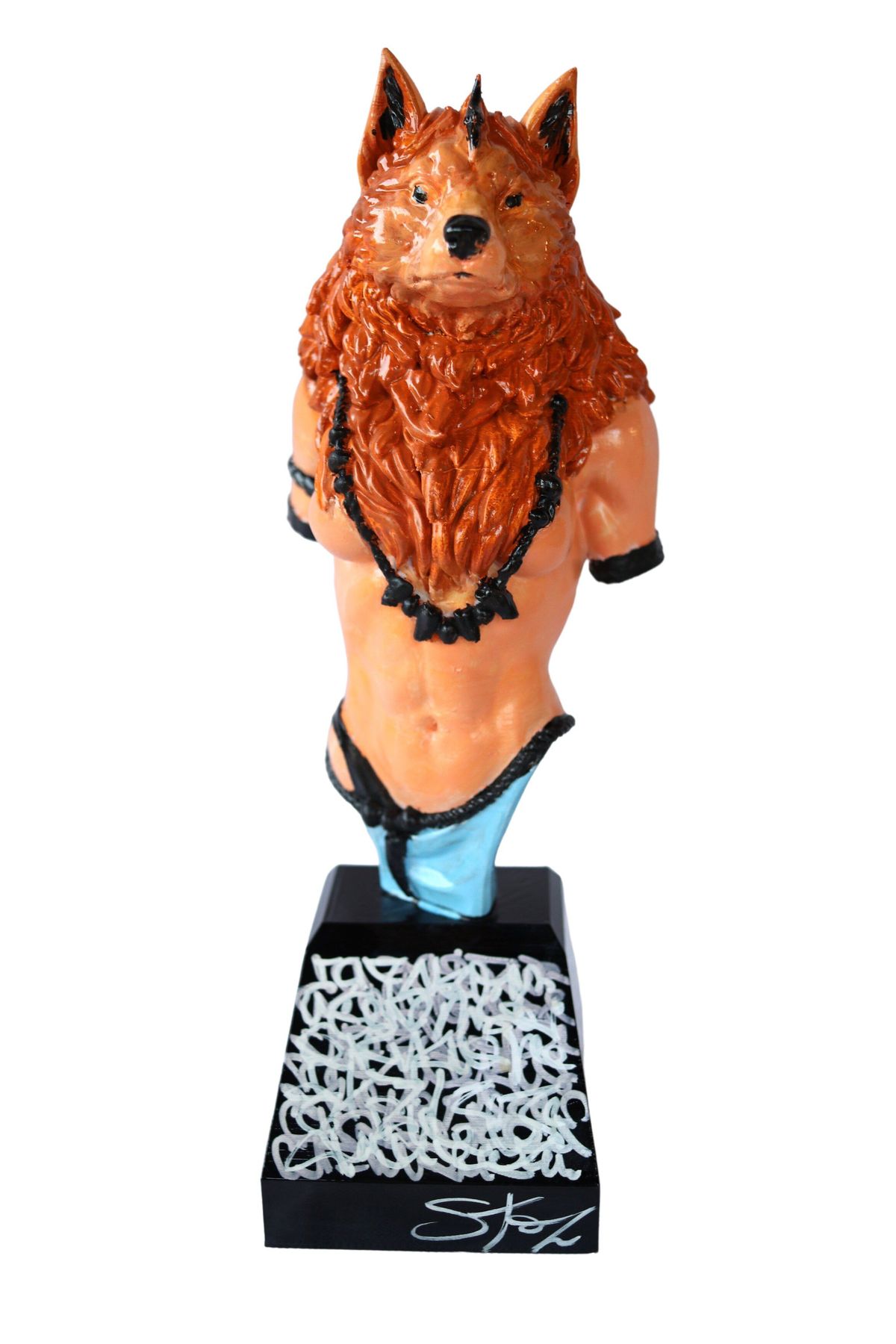 Divine wolf par Stoz | Acheter de l'art en ligne | Rise Art