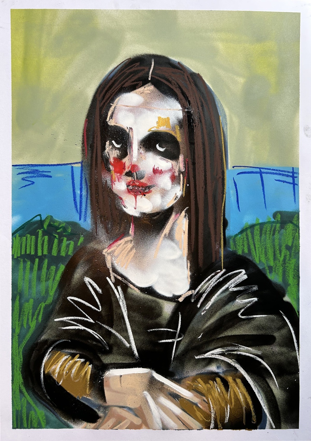 Lisa the moaner von Lee Ellis | Kunst online kaufen | Rise Art