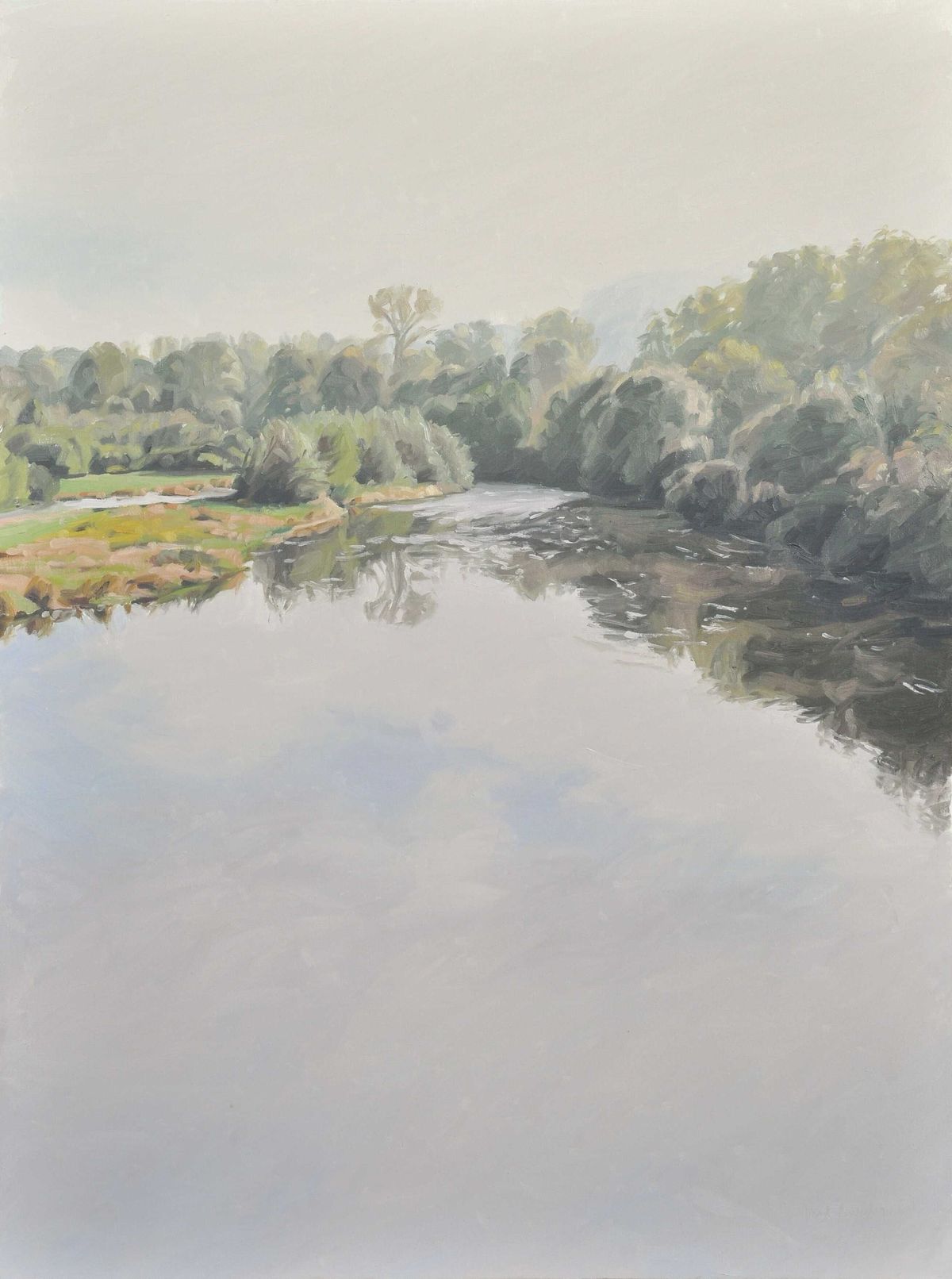 Onze octobre, brumes matinales sur la Loire par Anne Baudequin ...