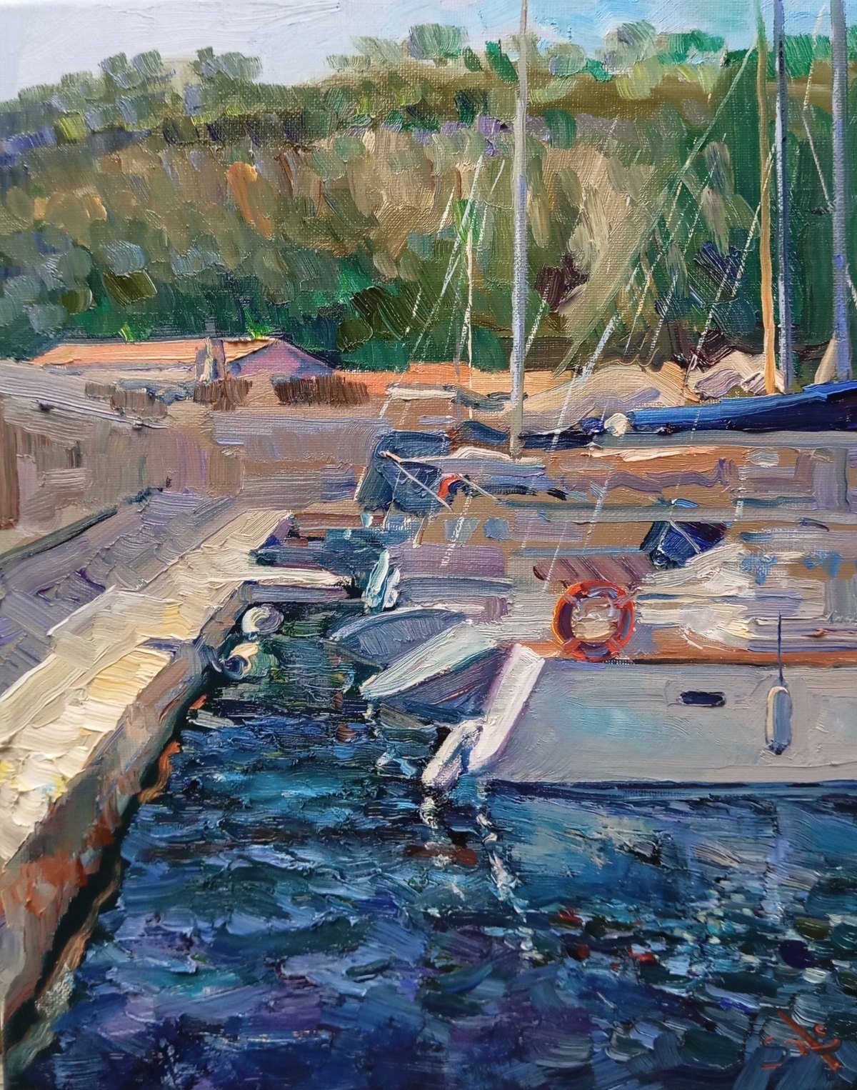 Port de La Darse.Villefranche sur mer by STAS (Stanislav Dyshlov) | Buy ...