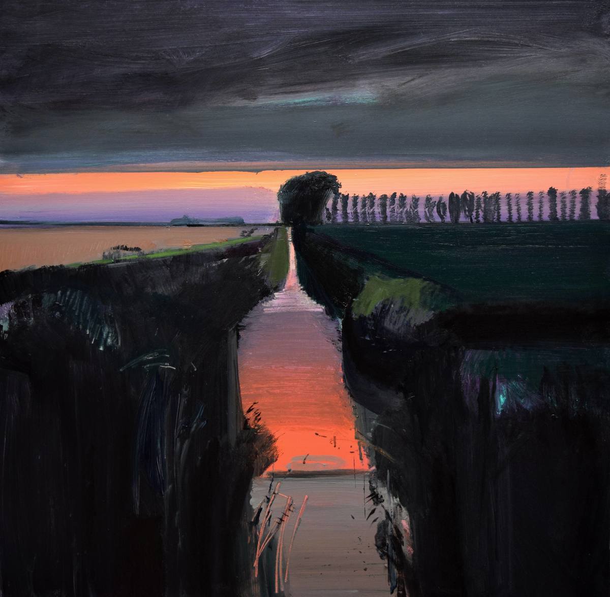 Night Ditch II by Fred Ingrams | Buy Art Online | Rise Art
