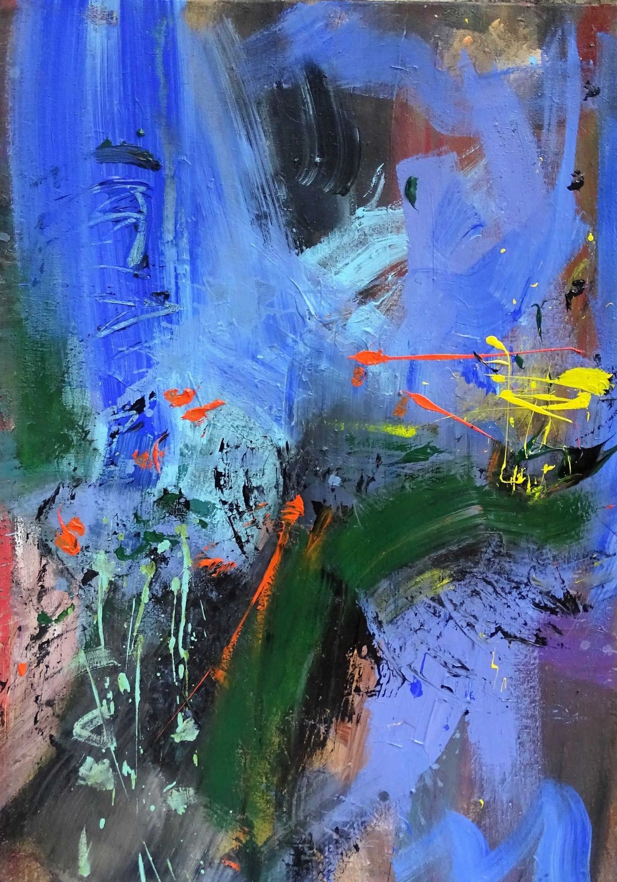 Blue addiction N° 2 par Muriel Massin | Acheter de l'art en ligne ...