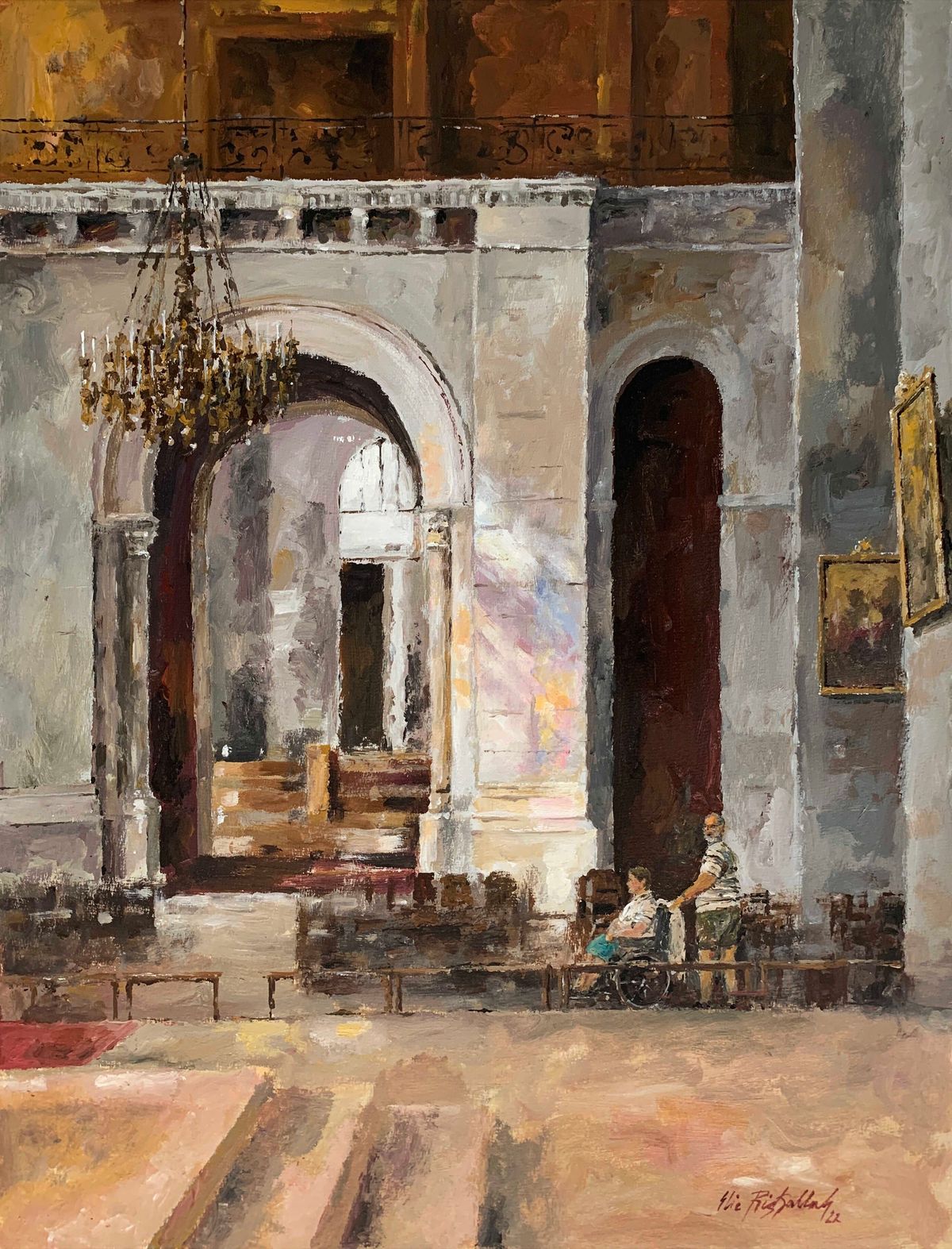 La cathédrale de Périgueux par Elie Rizkallah | Acheter de l'art en ...