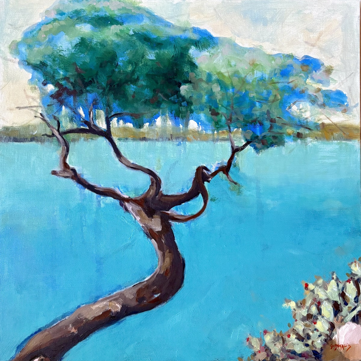 On dirait le sud 6 von Géraldine Morales | Kunst online kaufen | Rise Art
