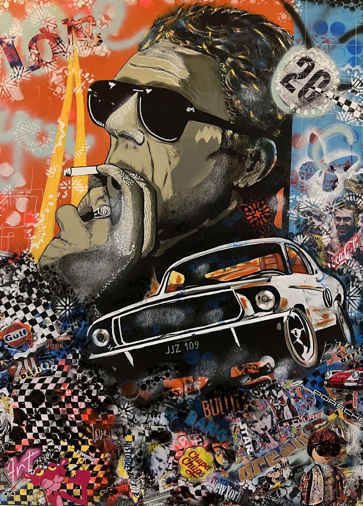 Steve Mc Queen pop art by ART'MONY | Buy Art Online | Rise Art