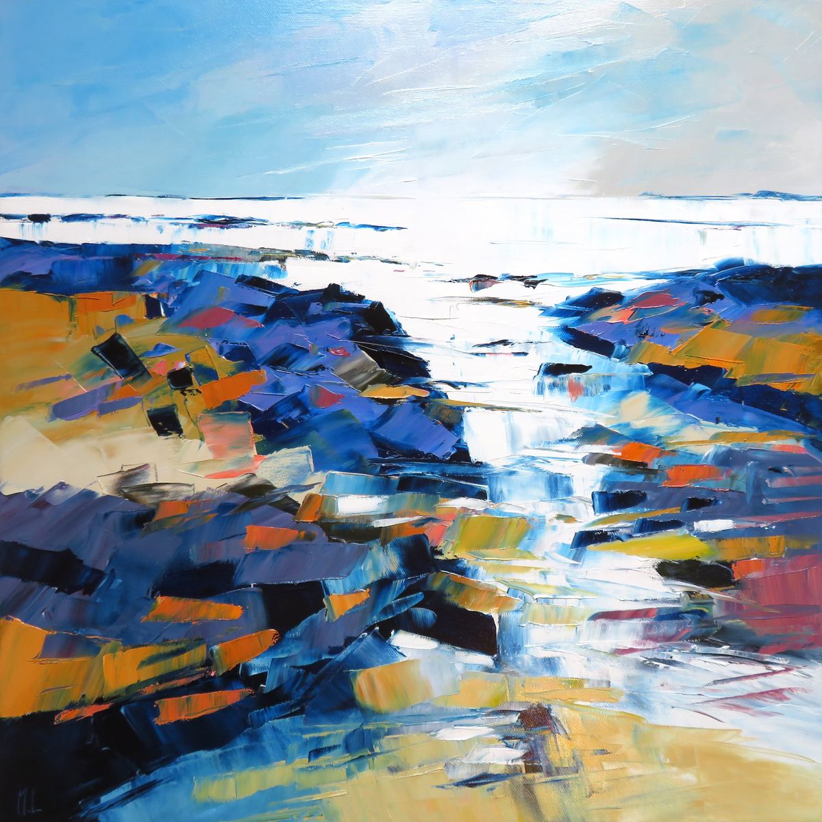 Lumière au bord de mer by Michaël LEFEVRE | Buy Art Online | Rise Art