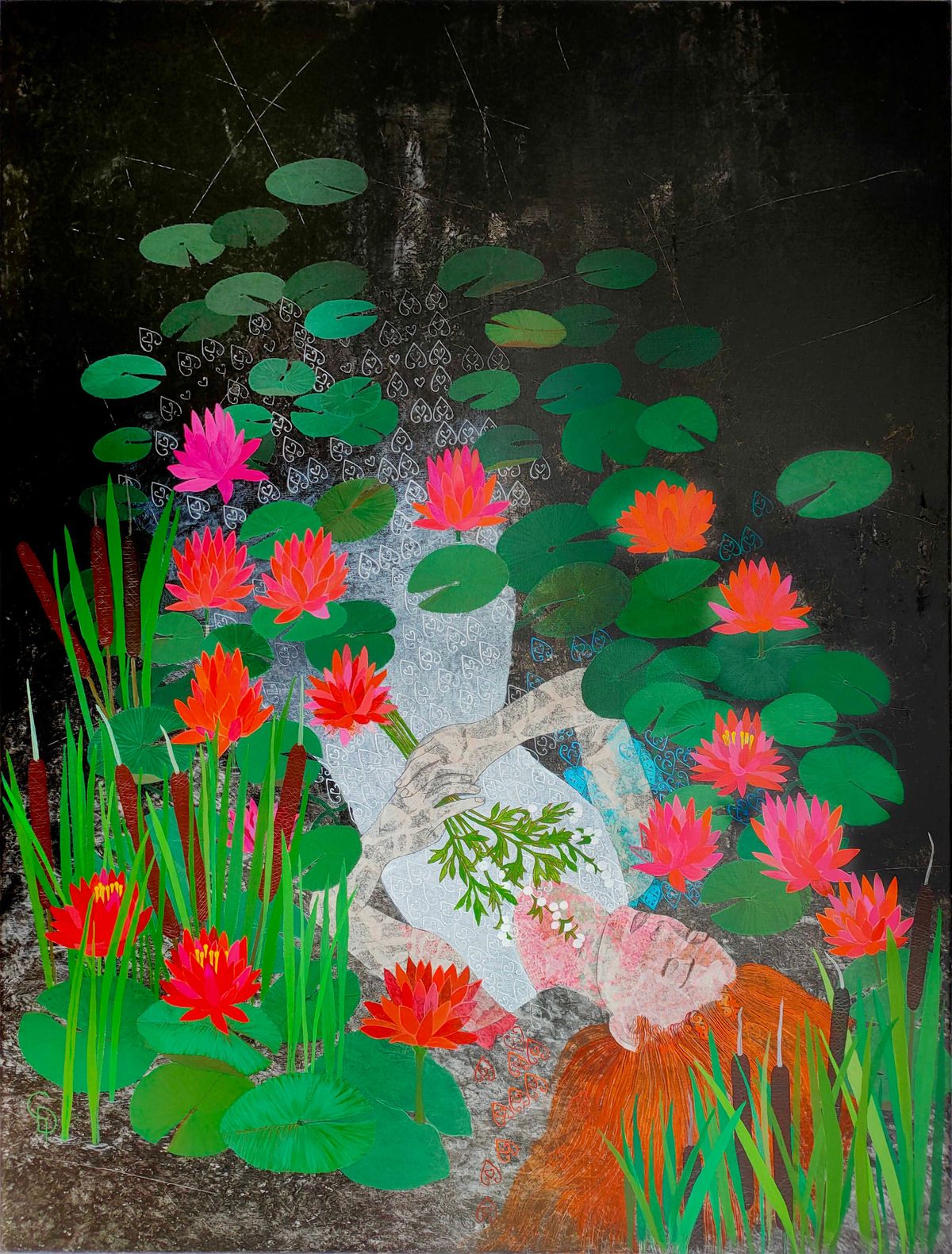 Ophelia by Cécile Duchêne-Malissin | Buy Art Online | Rise Art