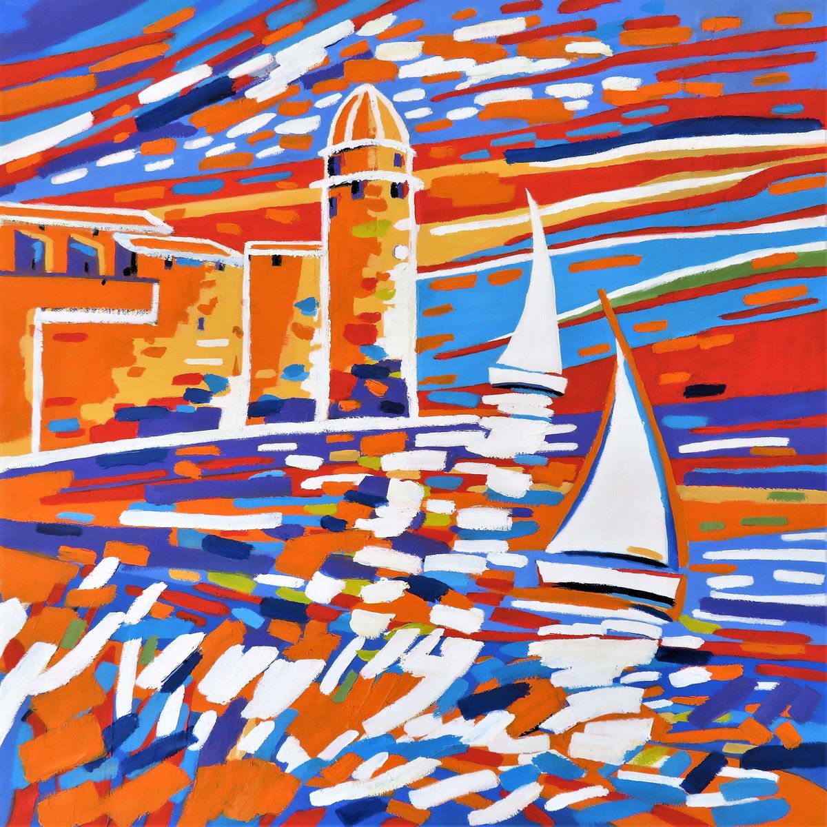 Collioure by Michaël LEFEVRE | Buy Art Online | Rise Art