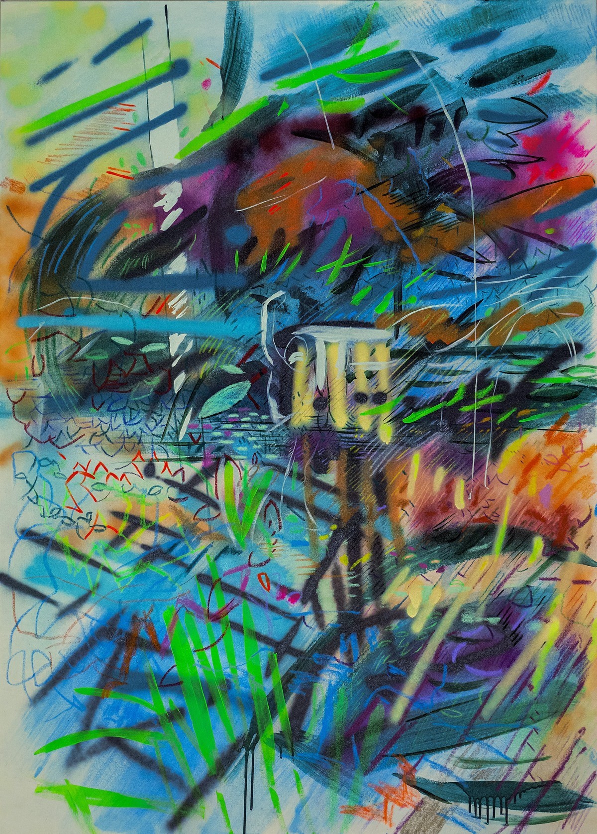 The Shed In The Jungle by Gorkem Dikel | Buy Art Online | Rise Art