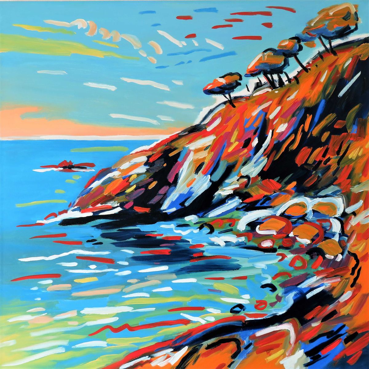 La crique by Michaël LEFEVRE | Buy Art Online | Rise Art