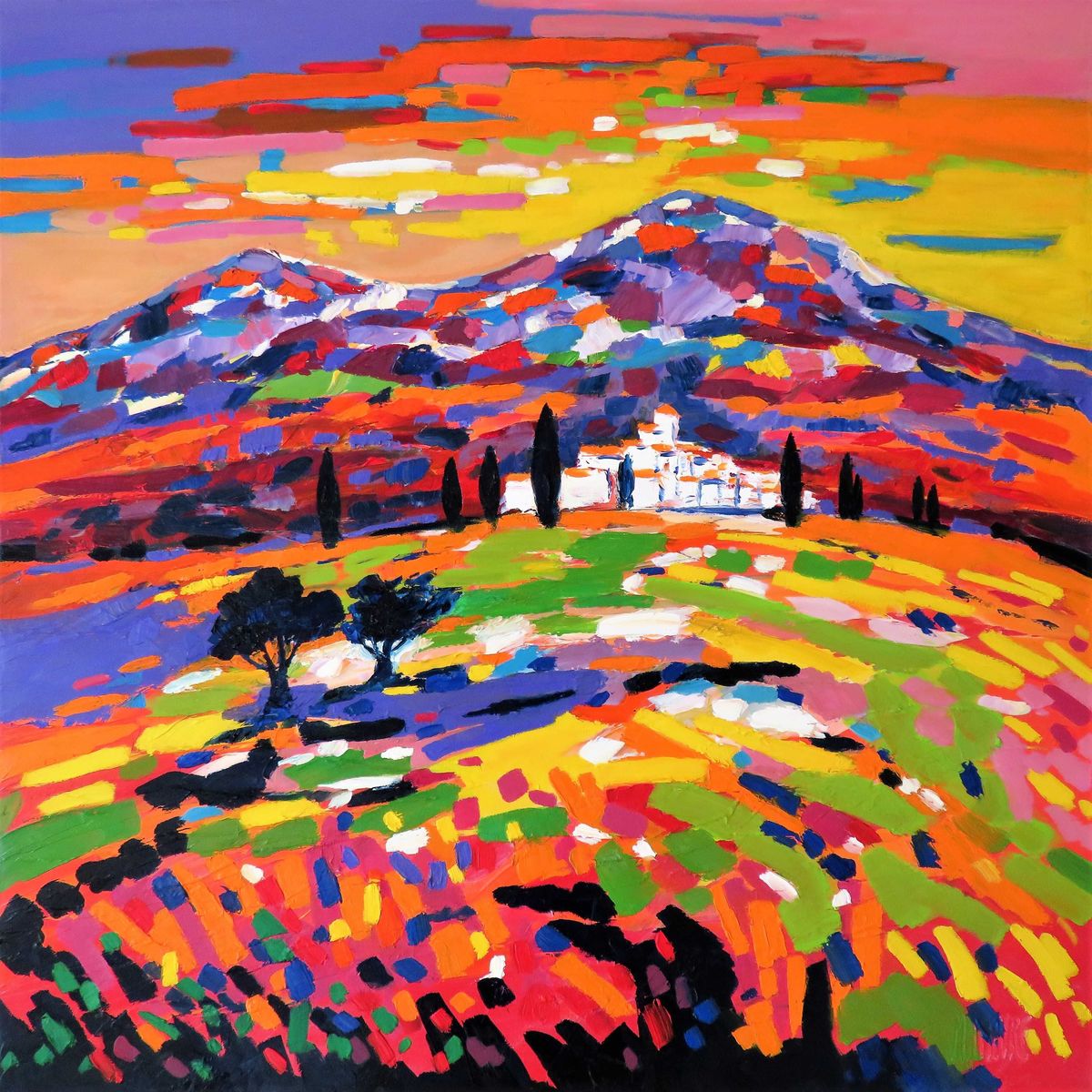 Le petit village par Michaël LEFEVRE | Acheter de l'art en ligne | Rise Art