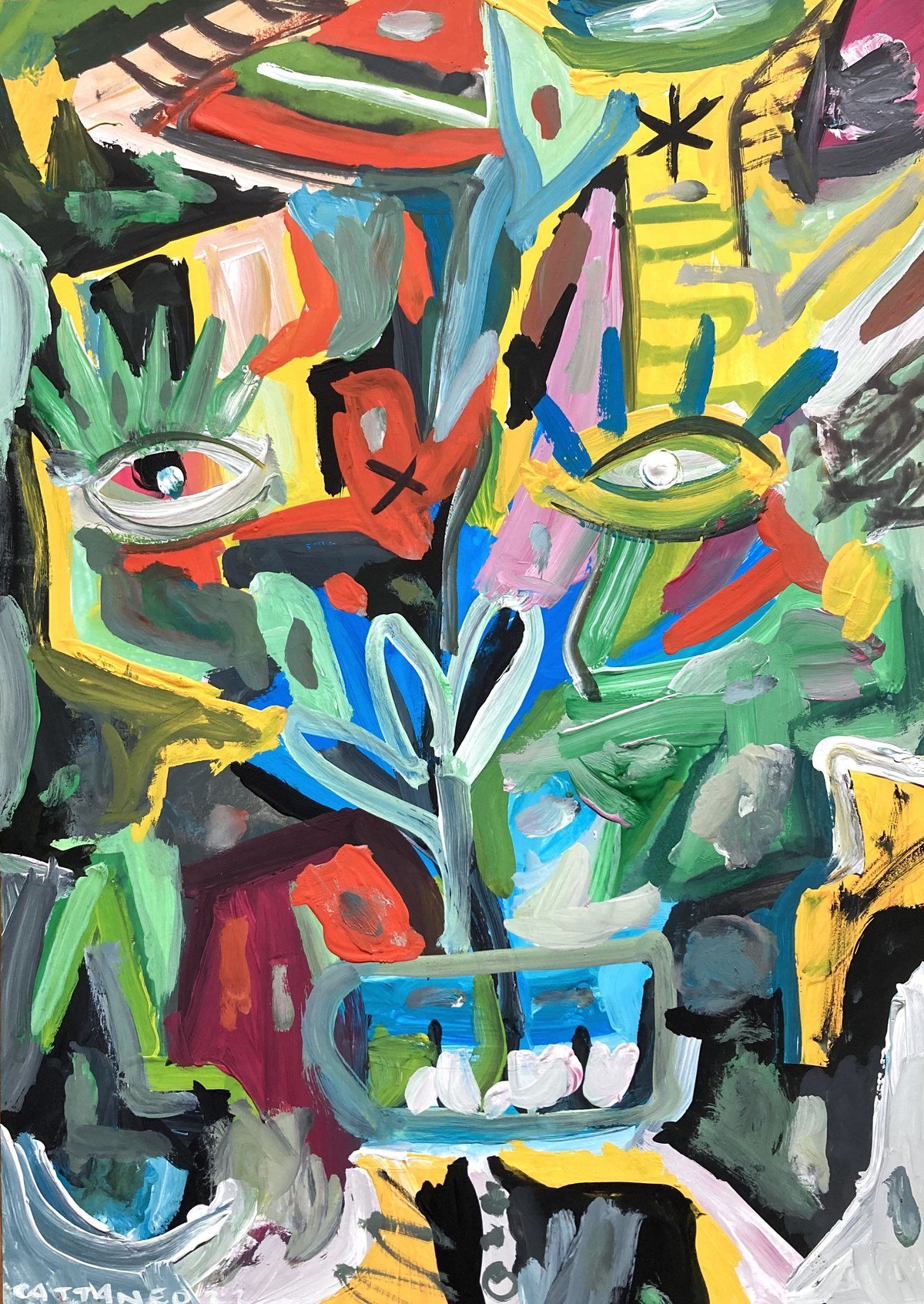 Zombie by Stéphane Cattaneo | Buy Art Online | Rise Art