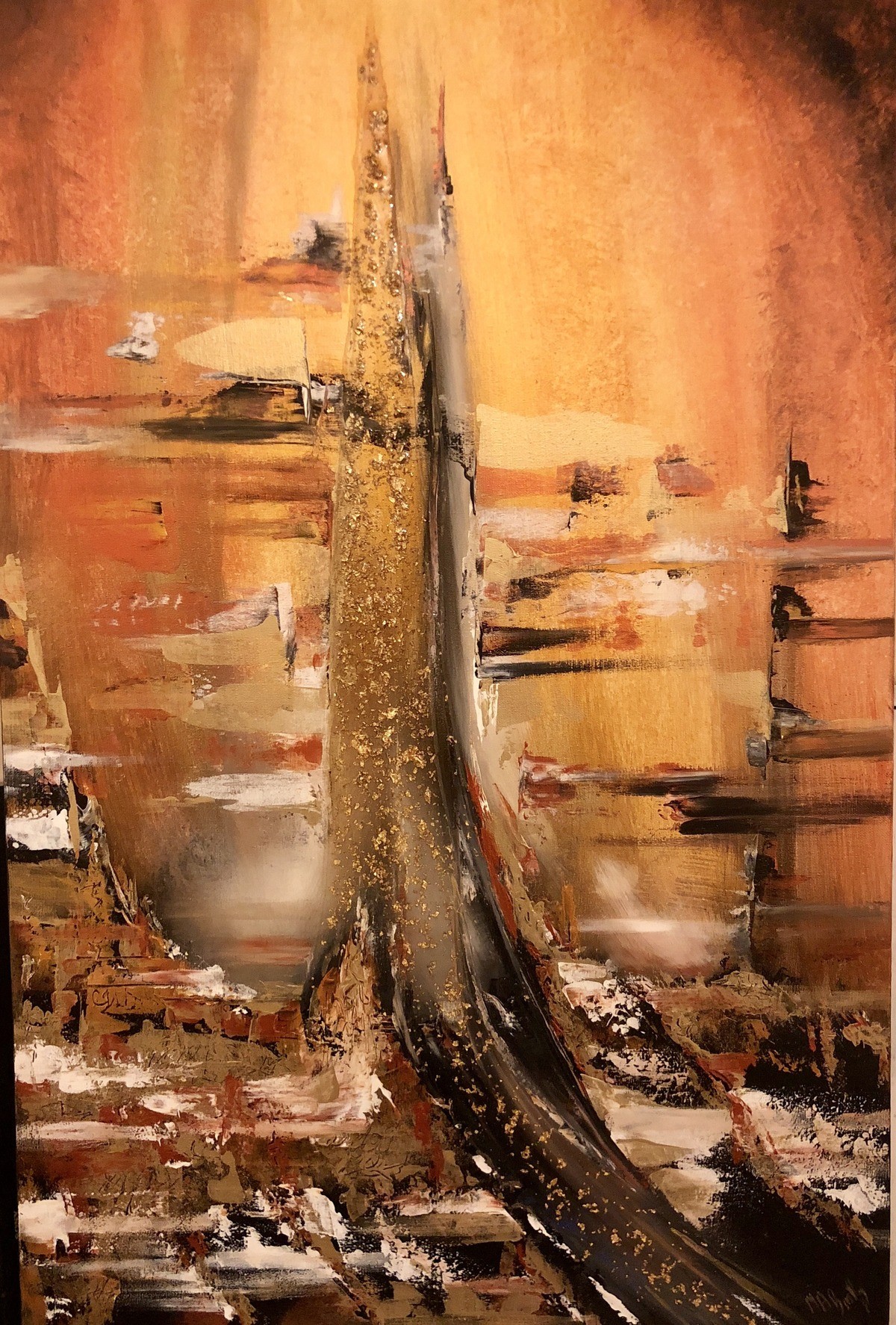 Golden Spires par Mark Buckley | Acheter de l'art en ligne | Rise Art