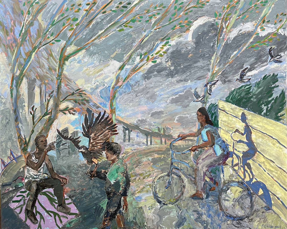 Scouler Street 2023 by Frank Creber | Buy Art Online | Rise Art