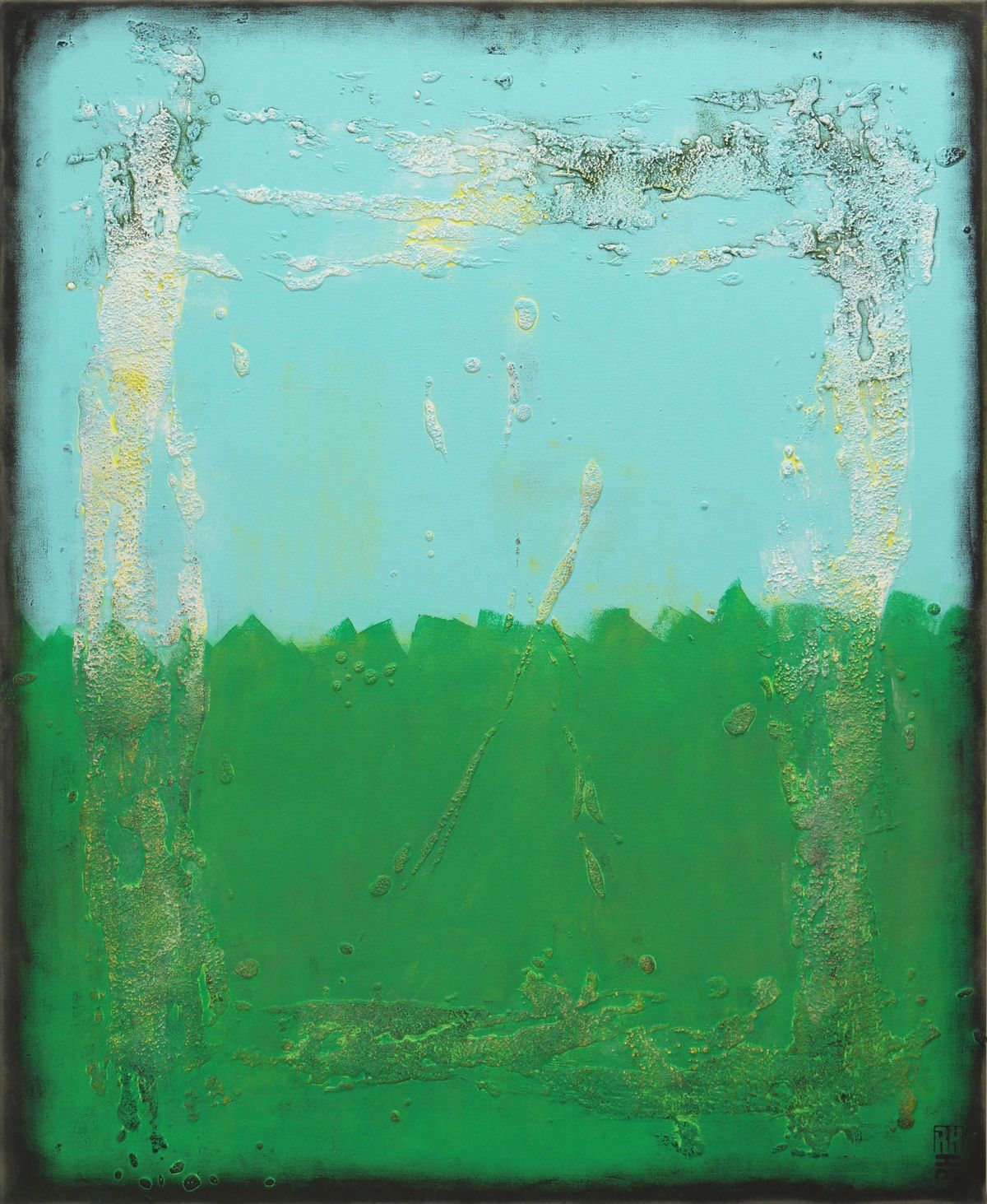 Once in Green by Ronald Hunter | Buy Art Online | Rise Art