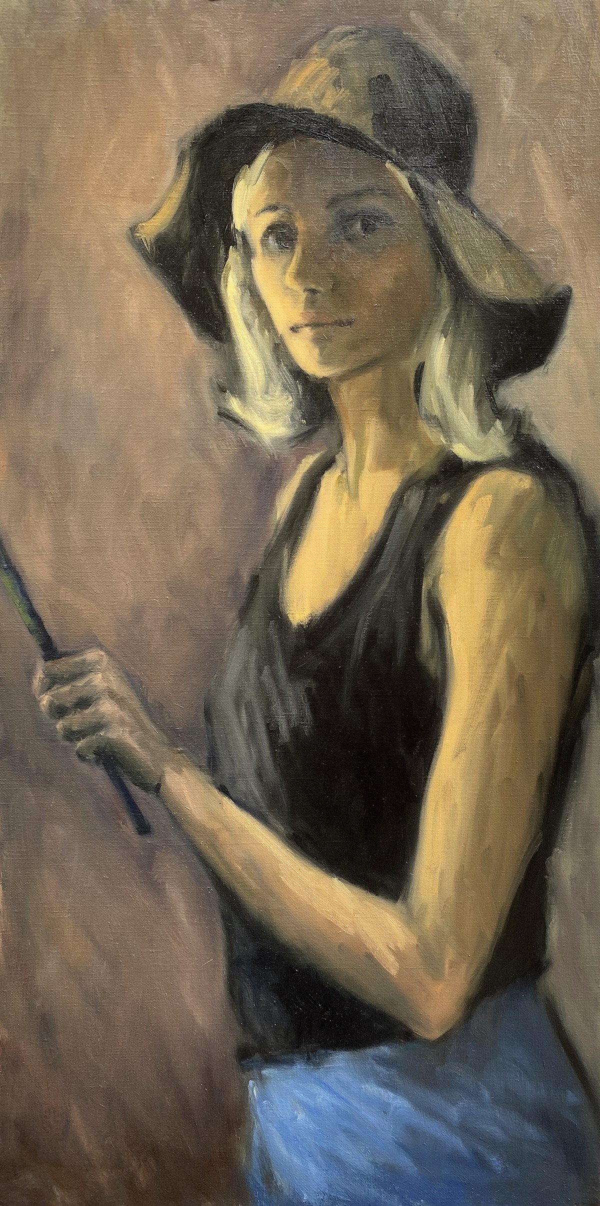 Autoportrait en clair obscur by Barbara Petit Lisy | Buy Art Online ...