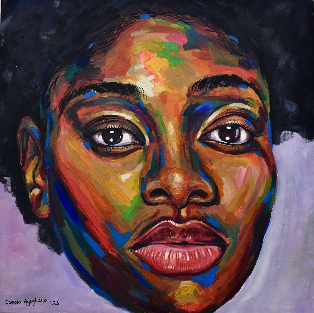 Looking beyond 5 by Damola Ayegbayo | Buy Art Online | Rise Art