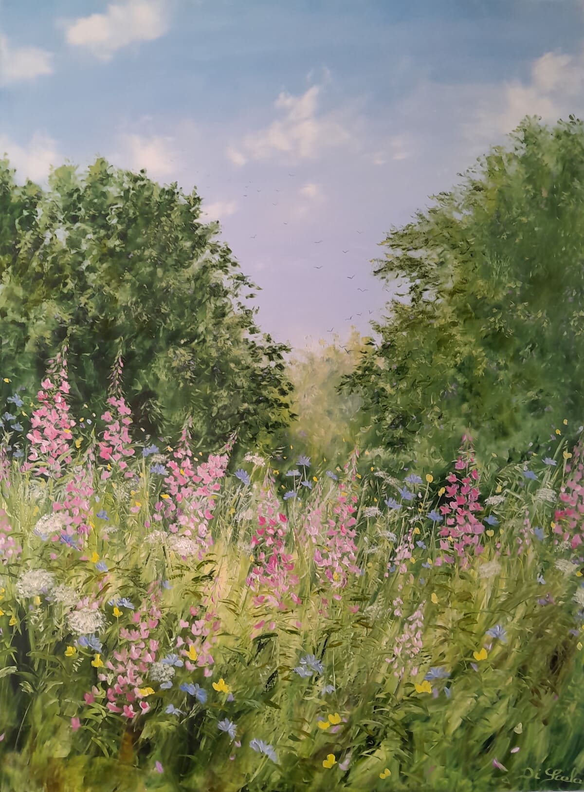 Il y a cette grâce fragile by Brigitte Di Scala | Buy Art Online | Rise Art