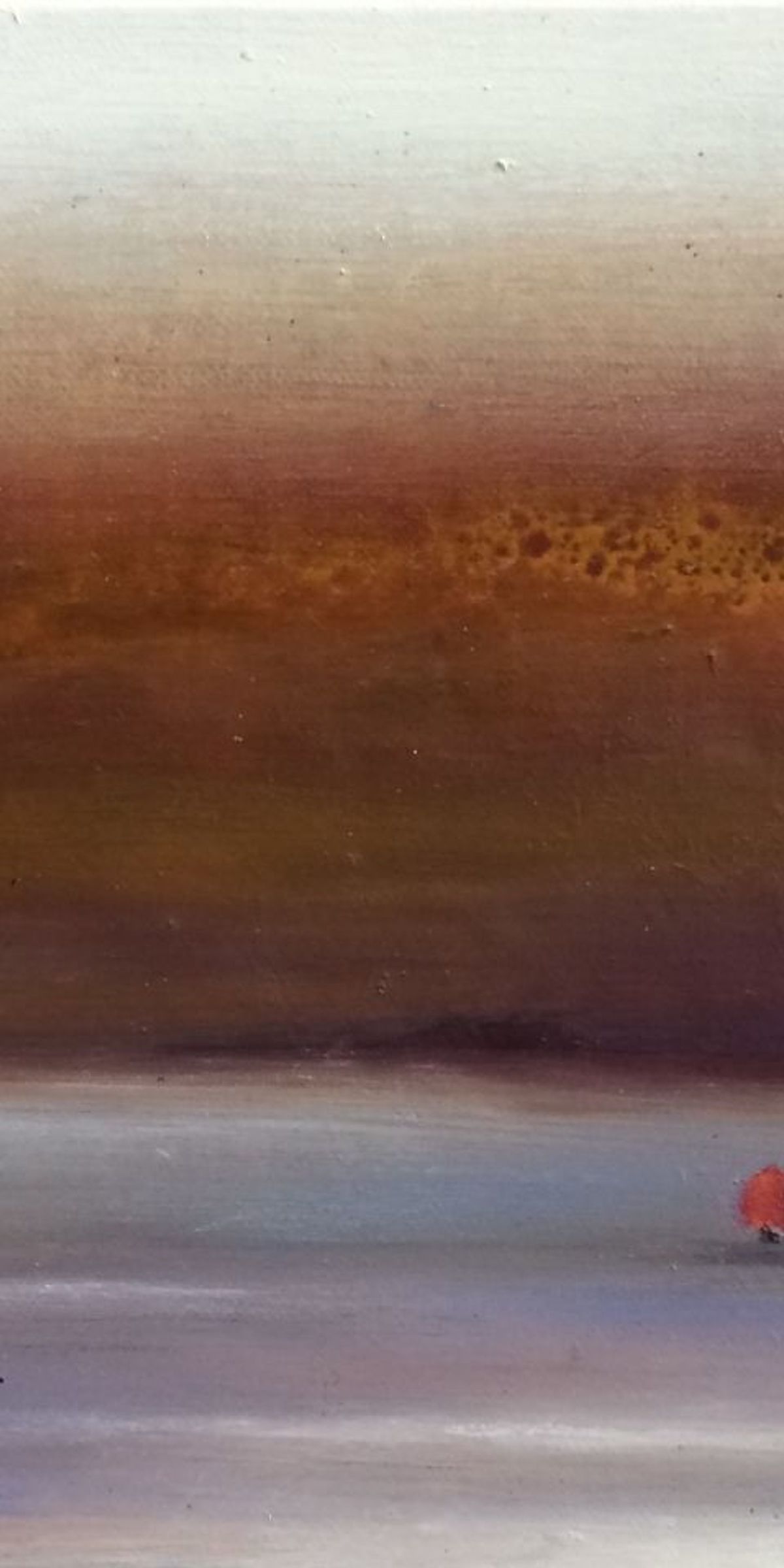 Trois arbres rouge 1 by Claire Jombart | Buy Art Online | Rise Art