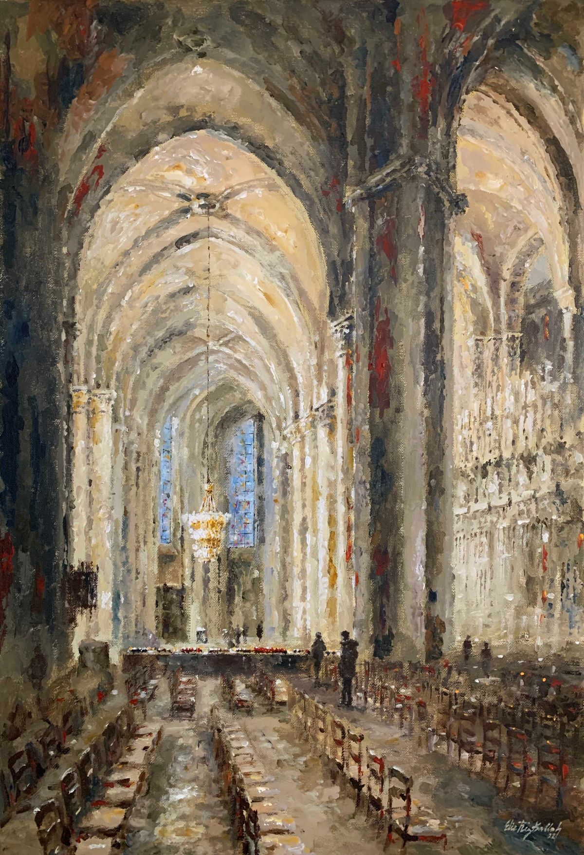 La Cathédrale de Chartres par Elie Rizkallah | Acheter de l'art en ...