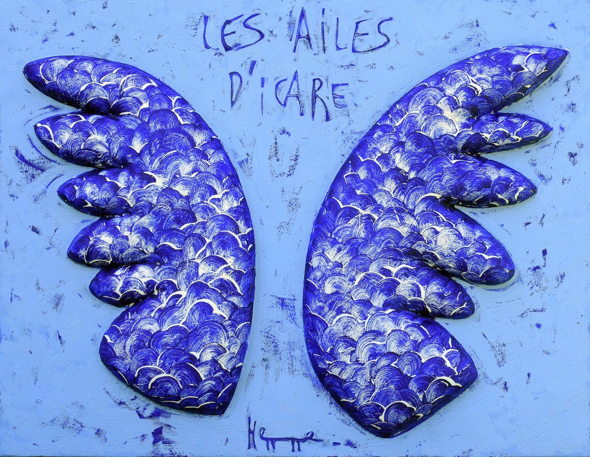 795 Les ailes d'Icare by Félix Hemme | Buy Art Online | Rise Art
