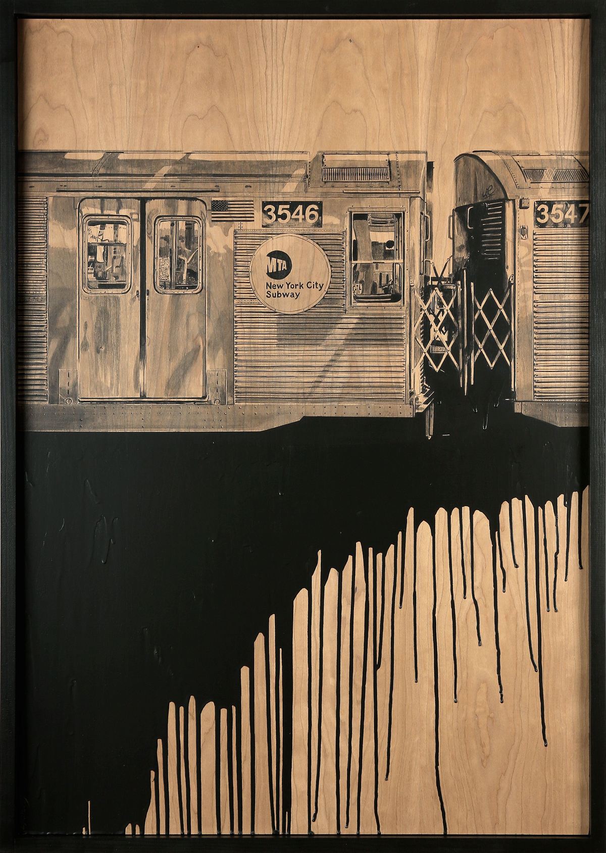 NYC Subway by Laurent Minguet | Buy Art Online | Rise Art