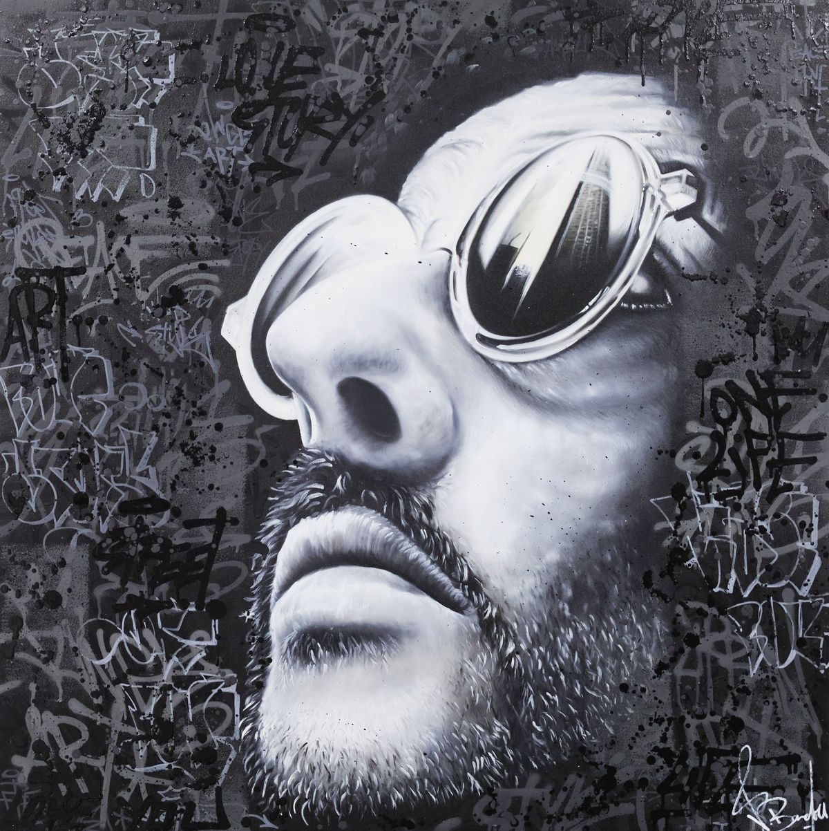 LEON : JEAN RENO by Vincent Bardou | Buy Art Online | Rise Art