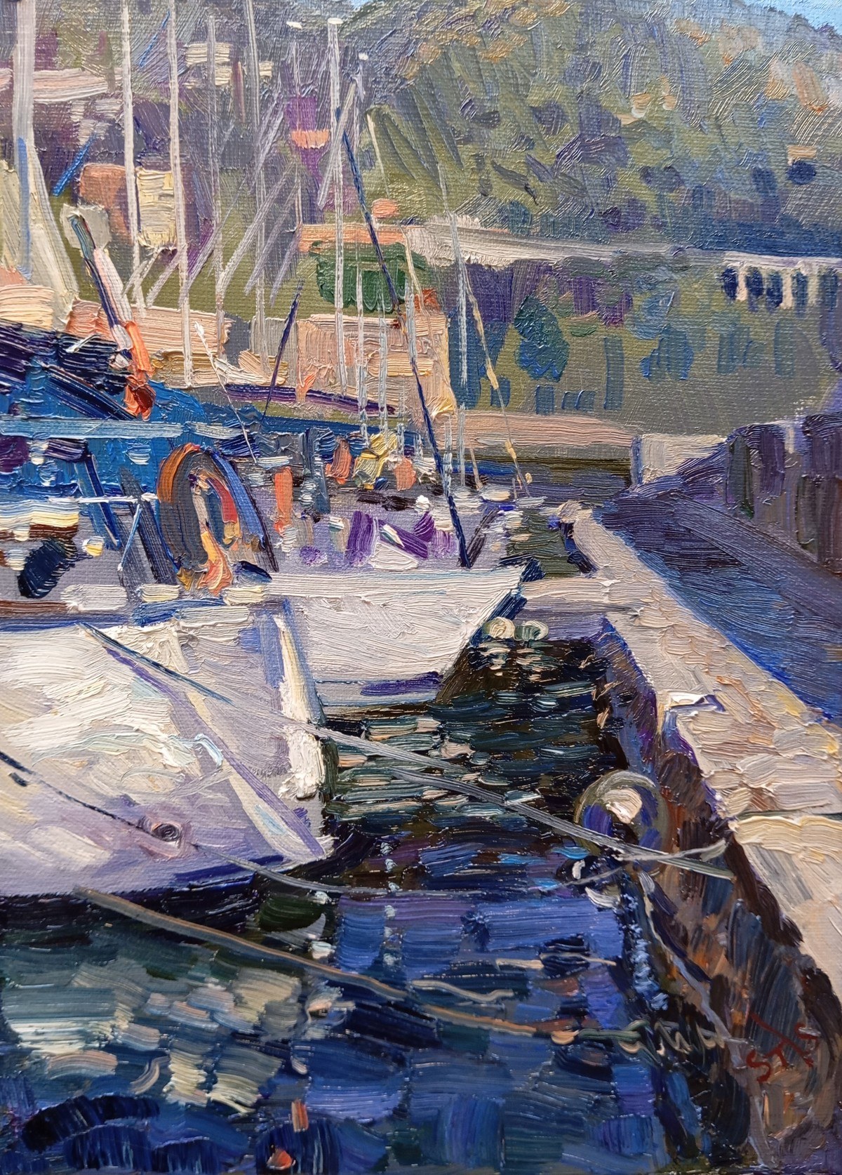 Yachts... by STAS (Stanislav Dyshlov) | Buy Art Online | Rise Art