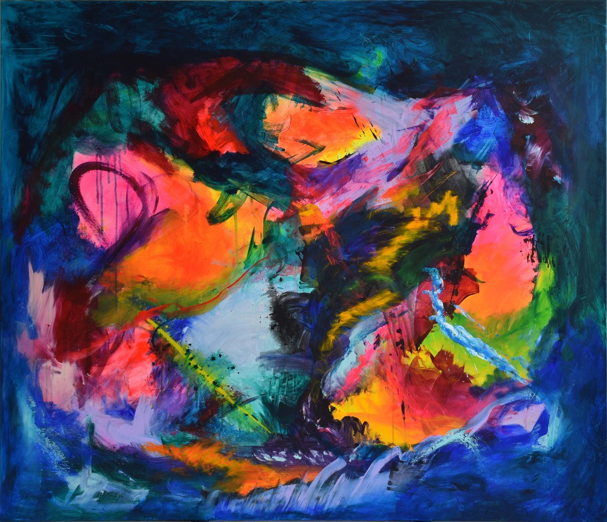 Ocean On Fire by Sebastian Merk | Buy Art Online | Rise Art