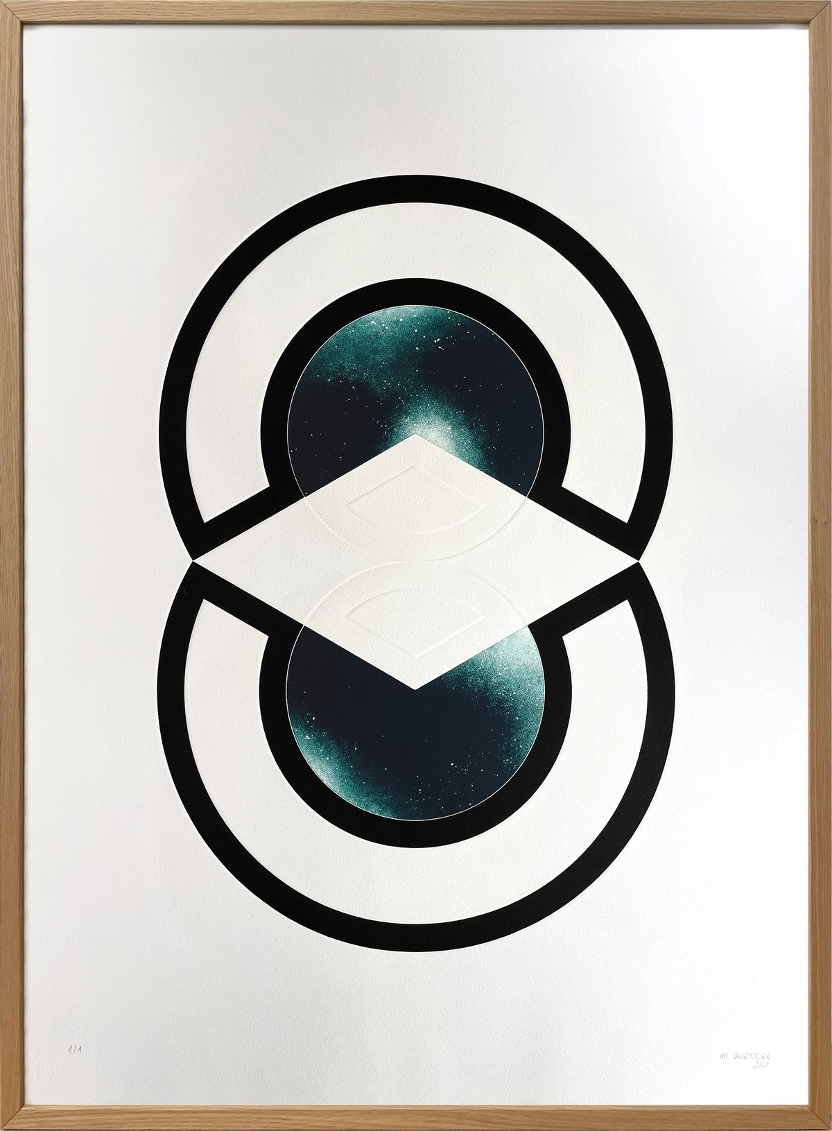 Grande Embrassade Dioptase by Marie Guerrier | Buy Art Online | Rise Art