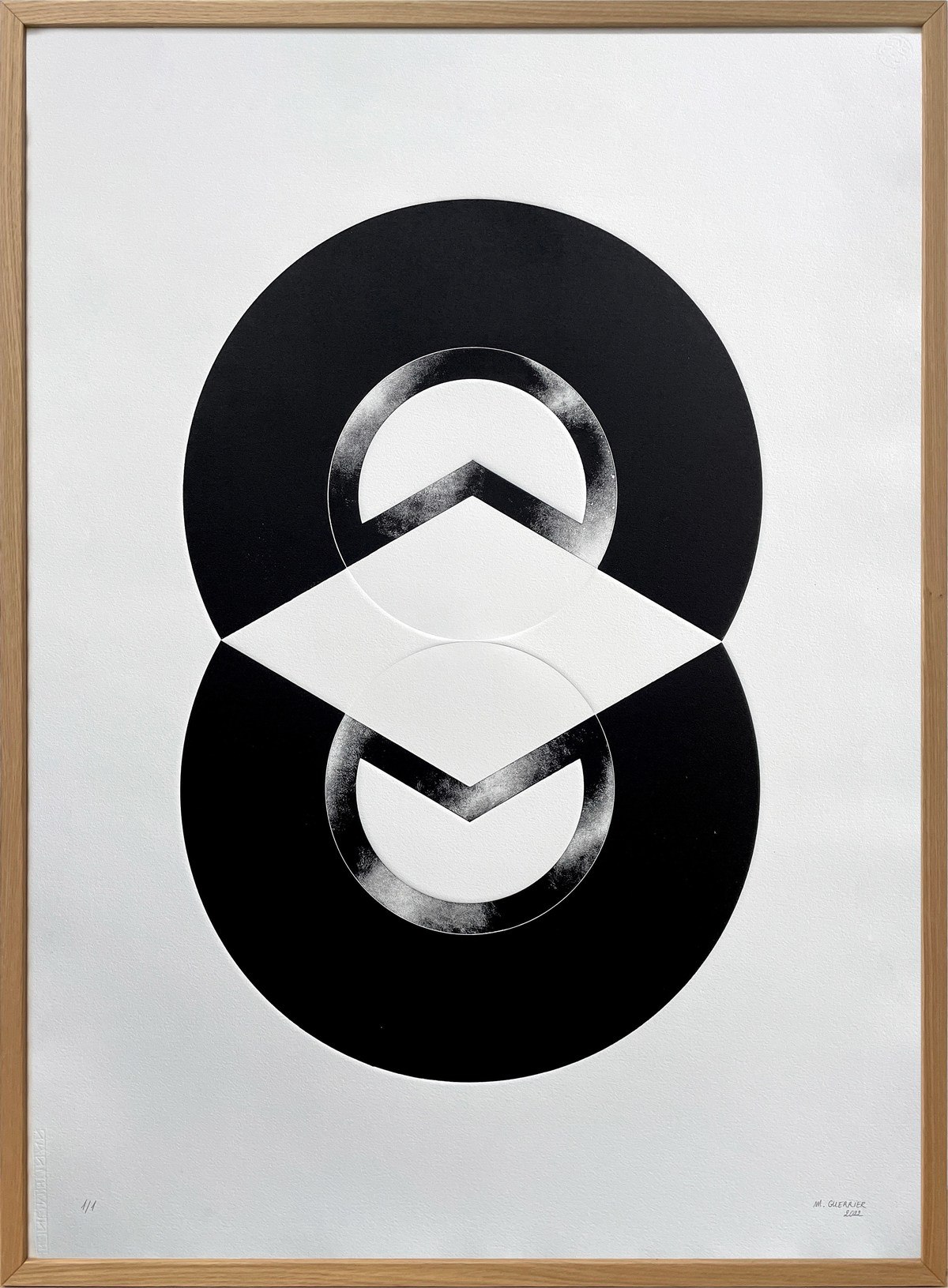 Grande Embrassade Nuit Noire by Marie Guerrier | Buy Art Online | Rise Art