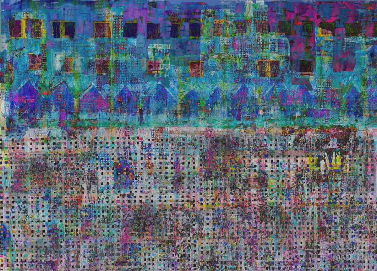 Around the block by Andy Mercer | Buy Art Online | Rise Art
