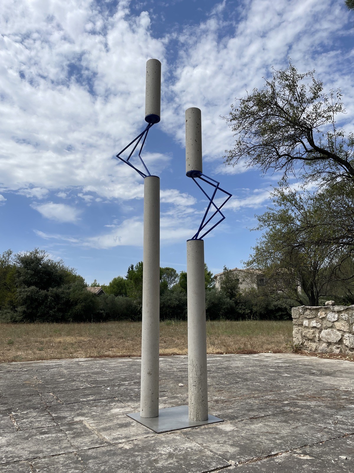 Les Éclairs Bleus by Marie Guerrier | Buy Art Online | Rise Art