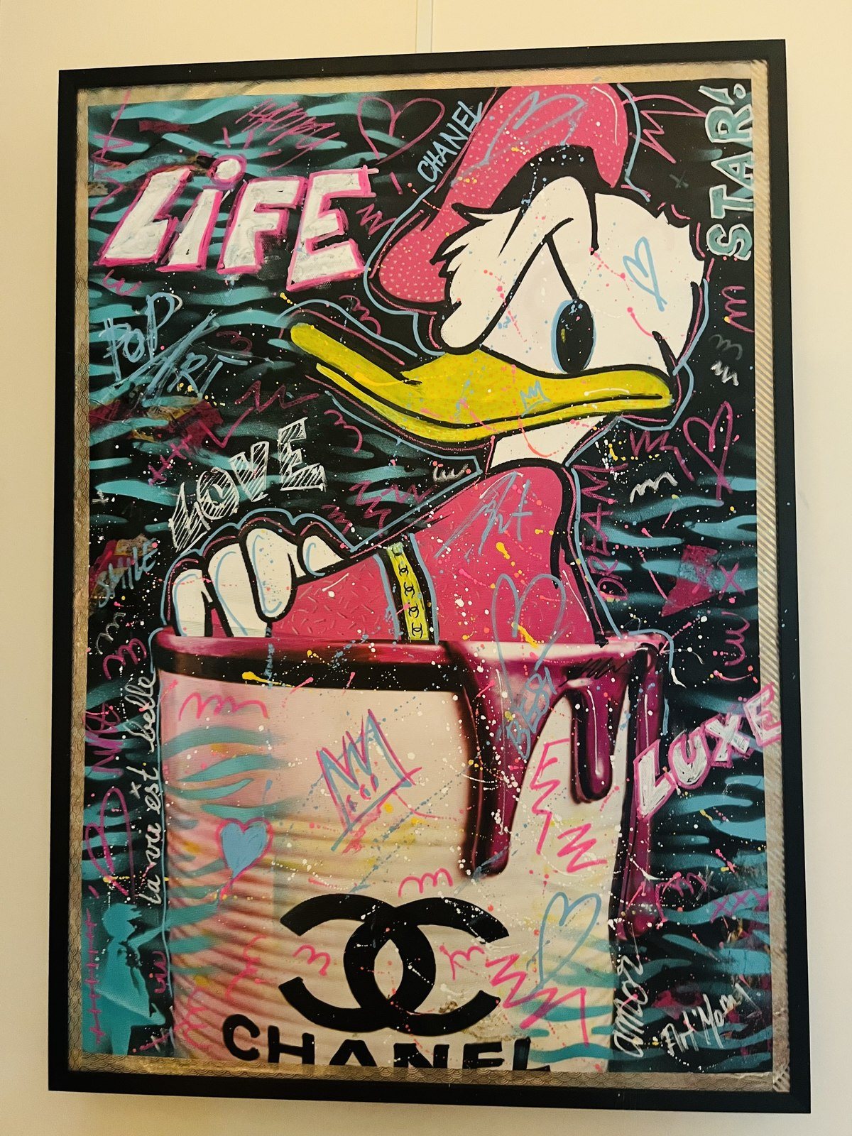 Luxe life par ART'MONY | Acheter de l'art en ligne | Rise Art