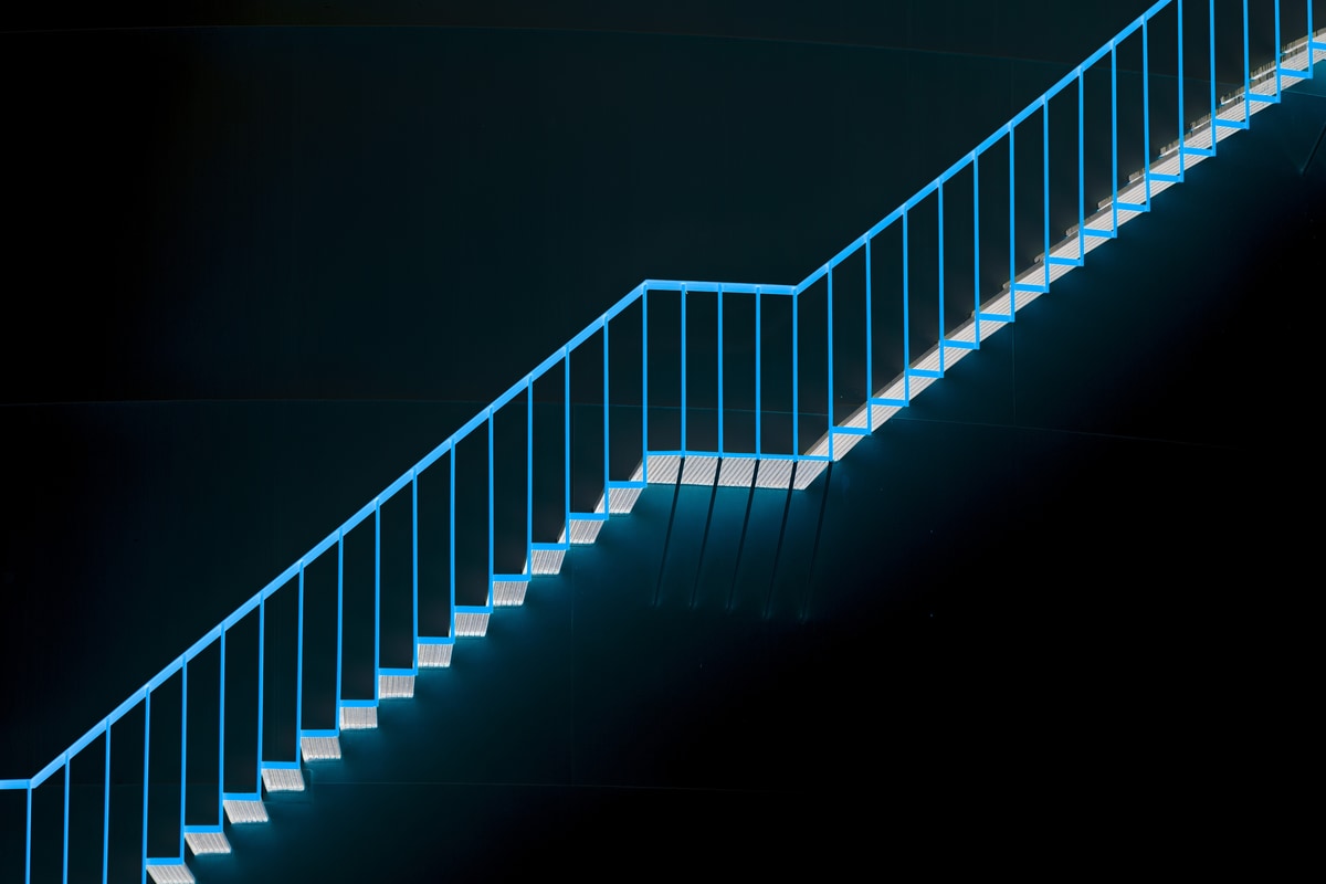 Eternity - Stairs 03 von Bruno Houdayer | Kunst online kaufen | Rise Art
