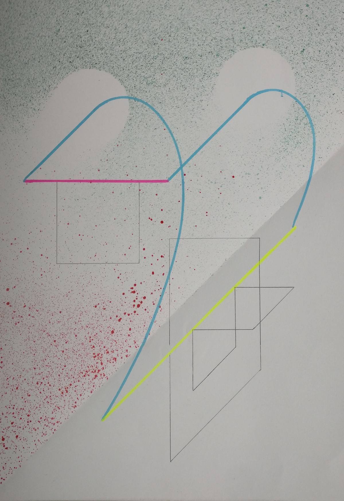 Dimensional Drawing par Dai Roberts | Acheter de l'art en ligne | Rise Art