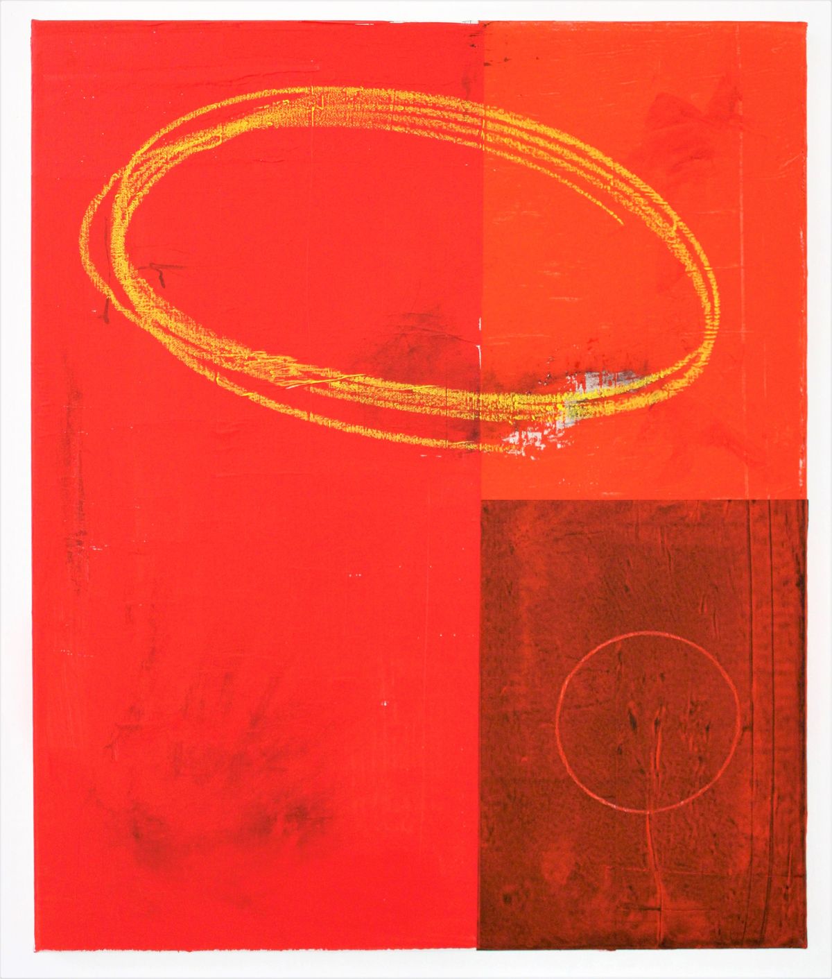 The Sun Set Crimson by Mark Burrell | Buy Art Online | Rise Art