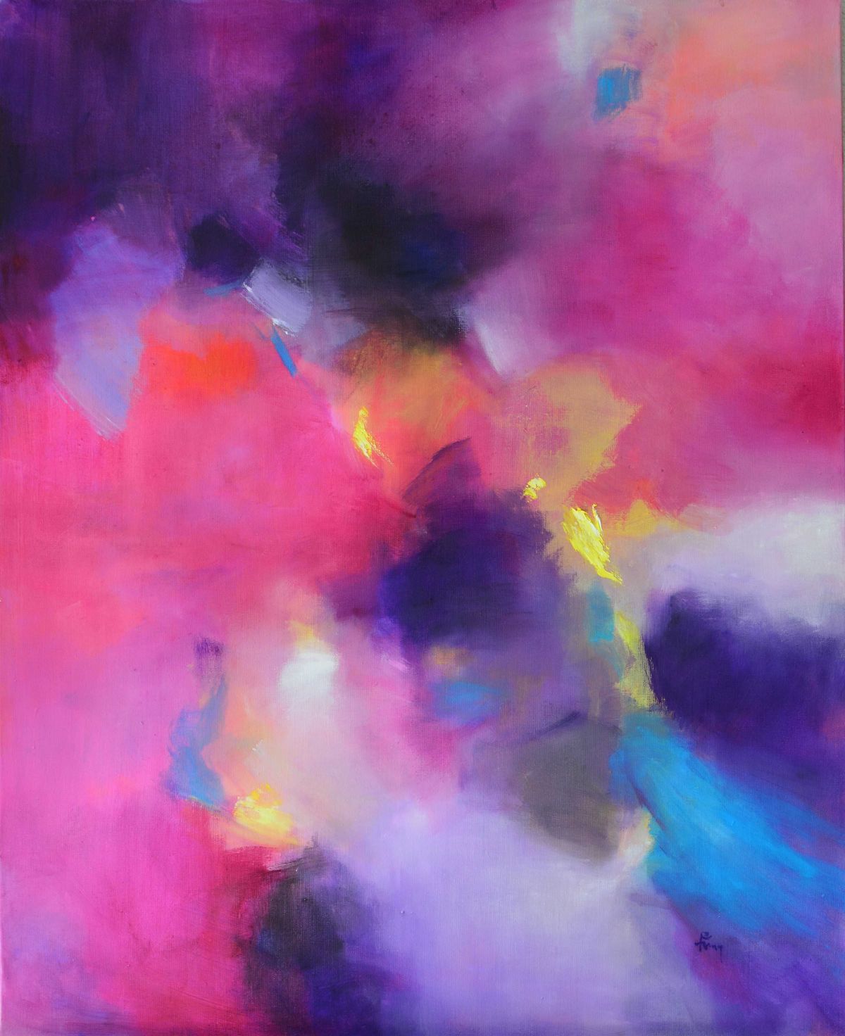 Espace rose by Le Thuy DELMONT | Buy Art Online | Rise Art