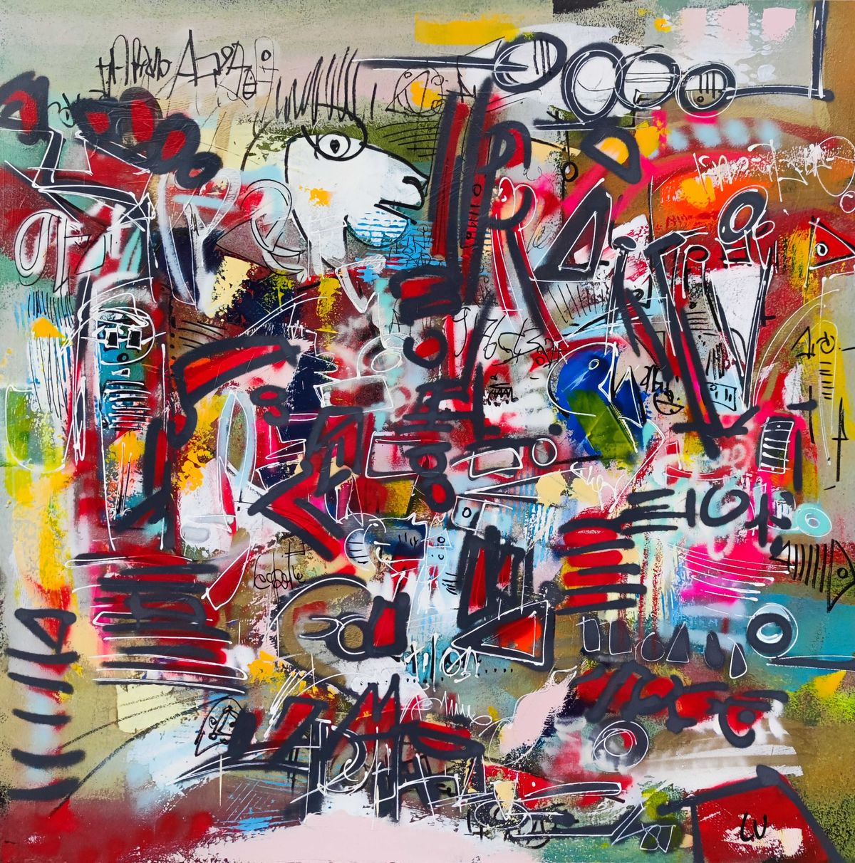 La Chèvre d'Or by Luc Villard | Buy Art Online | Rise Art