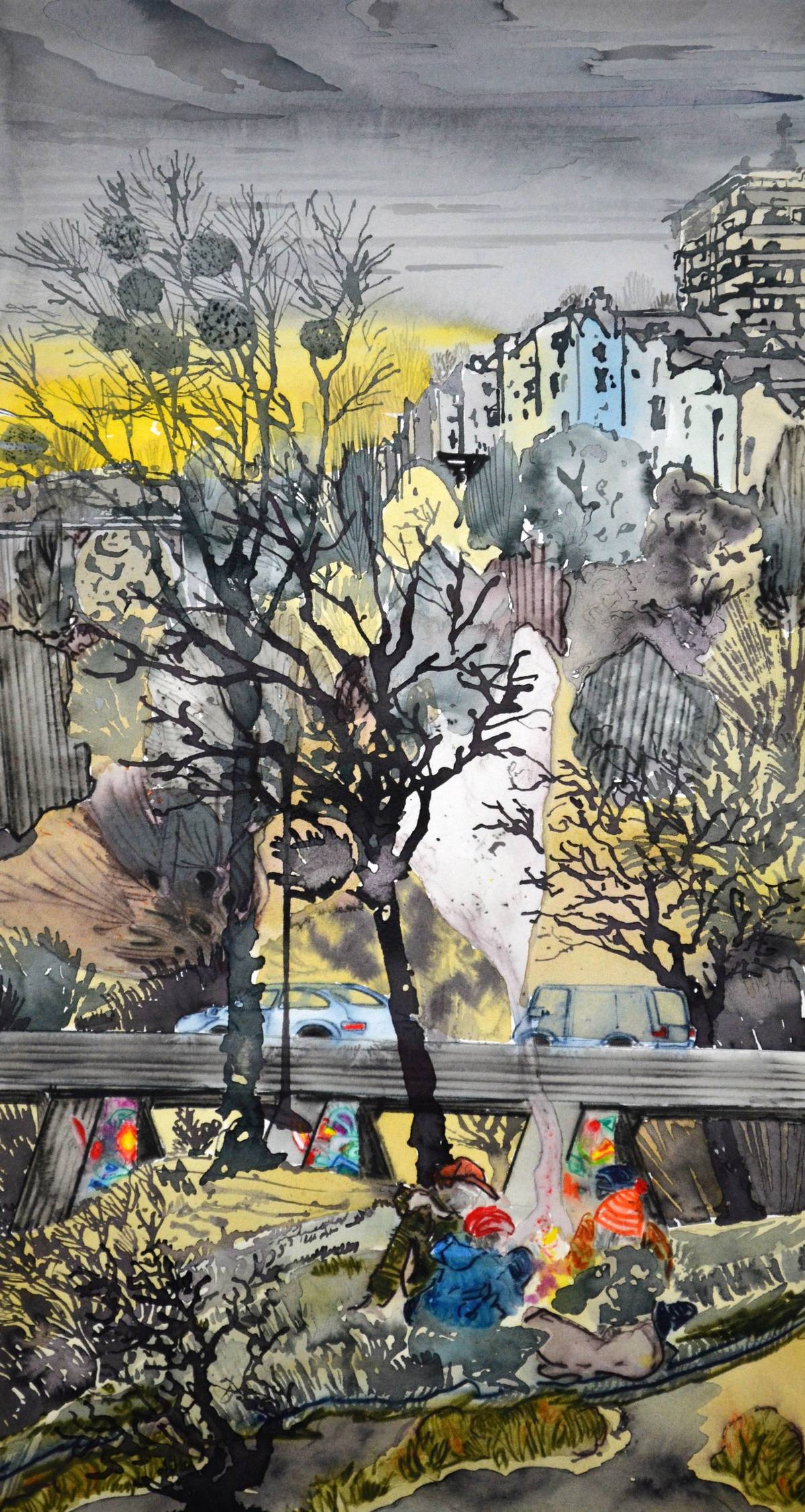 Bonfire par Max Naylor | Acheter de l'art en ligne | Rise Art