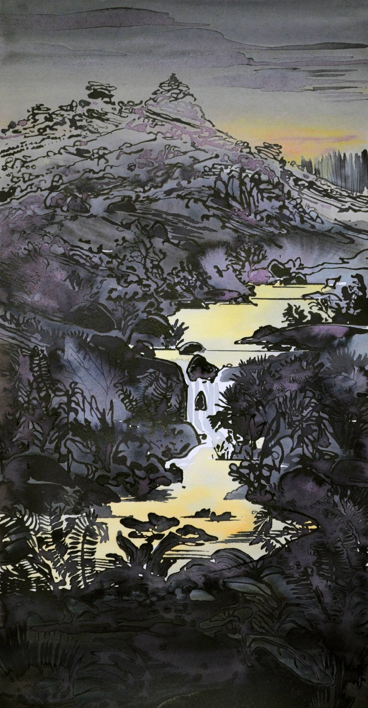 Moorland Stream by Max Naylor | Buy Art Online | Rise Art